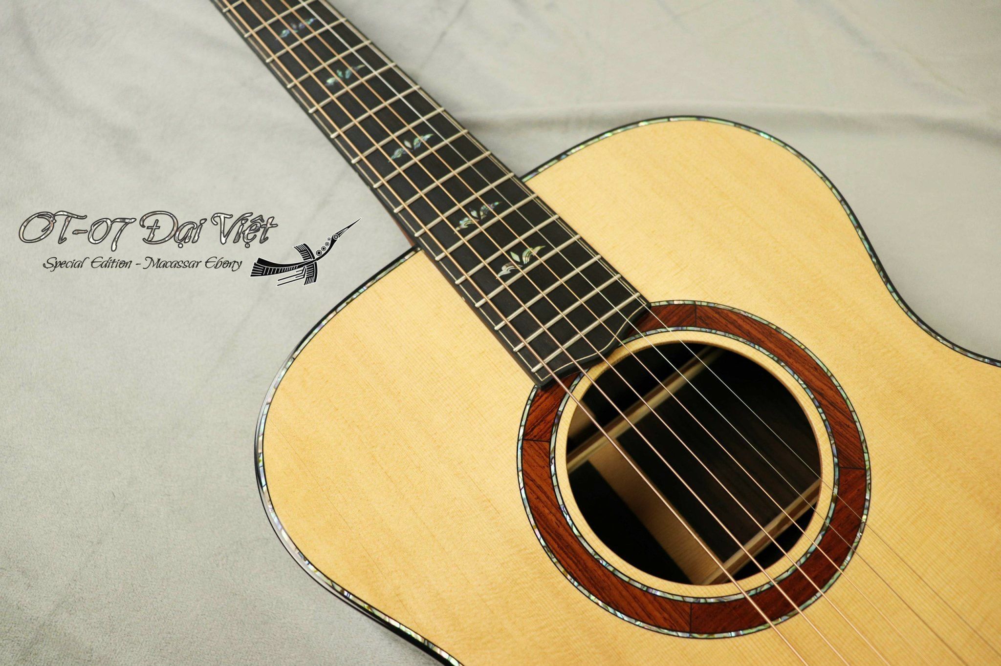 Thuận Guitar OT-07 ĐẠI VIỆT 2022 - MACASSAR EBONY – Cool Music Shop