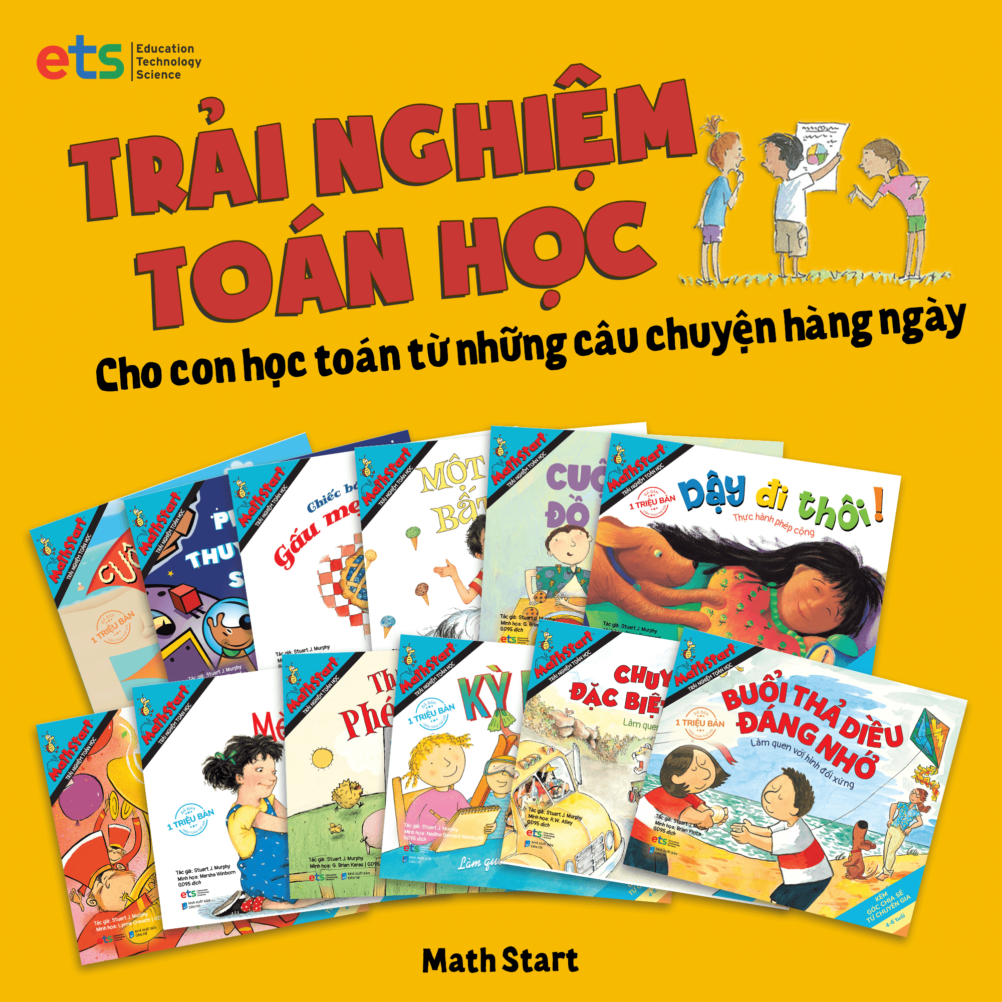 Math Start - Trải nghiệm toán học (Bộ 12 quyển) – BOOKCITY.VN