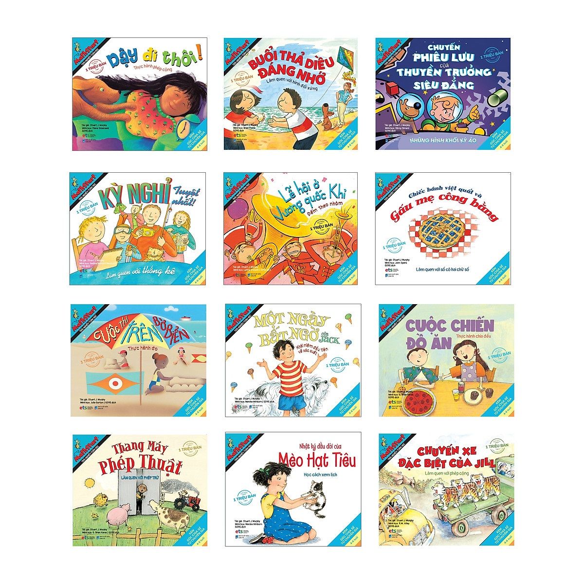 Math Start - Trải nghiệm toán học (Bộ 12 quyển) – BOOKCITY.VN