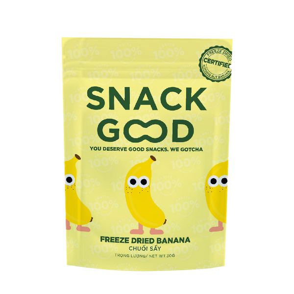Snack Good - Chuối Sấy Fruitsco - We deliver great fruits!