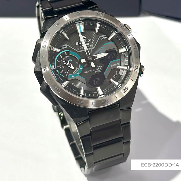 Casio Edifice 48.2mm Nam ECB-2200DD-1ADF-VNLUX - Đồng hồ chính hãng