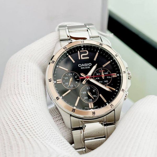 Casio MTP 43.5mm Nam MTP-1374D-1A2VDF - VNLUX - Đồng hồ chính hãng