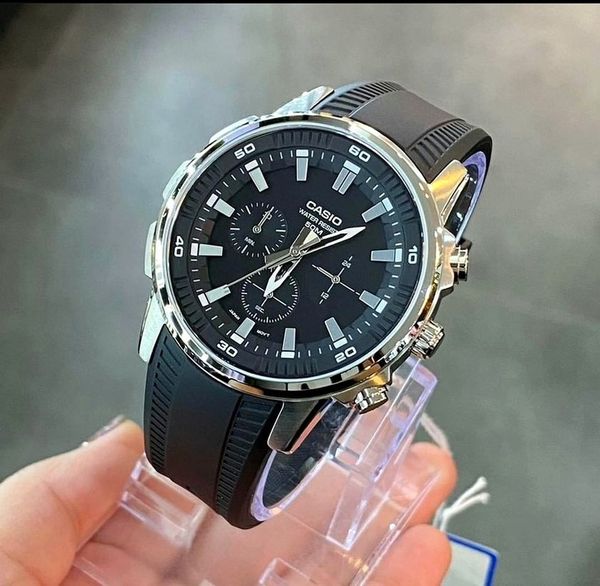 Casio MTP 45mm Nam MTP-E505-1AVDF-VNLUX - Đồng hồ chính hãng