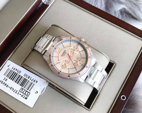 Casio MTP 43.5mm Nam MTP-1374D-9A - VNLUX - Đồng hồ chính hãng