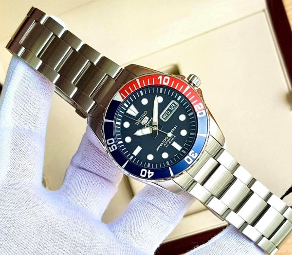 Seiko 41mm Nam SNZF15K1-VNLUX - Đồng hồ chính hãng