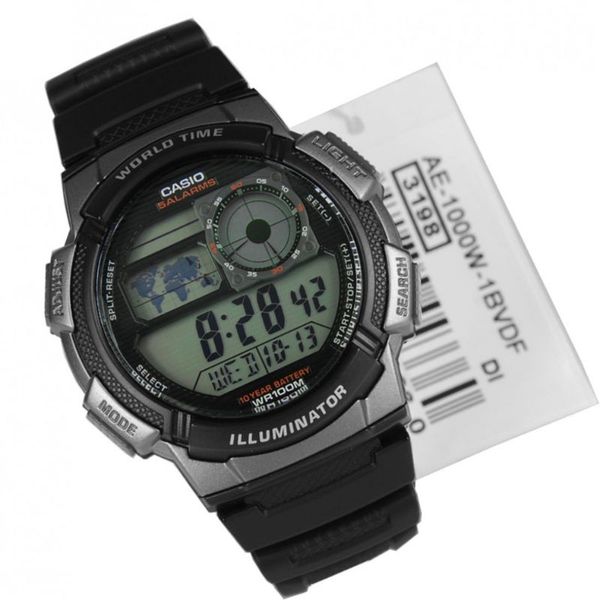 Casio 43.8mm Nam AE-1000W-1BVDF-VNLUX - Đồng hồ chính hãng