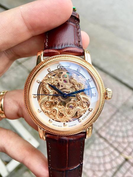 Ogival 42mm Nam OG358-18.652AGSR-T-VNLUX - Đồng hồ chính hãng