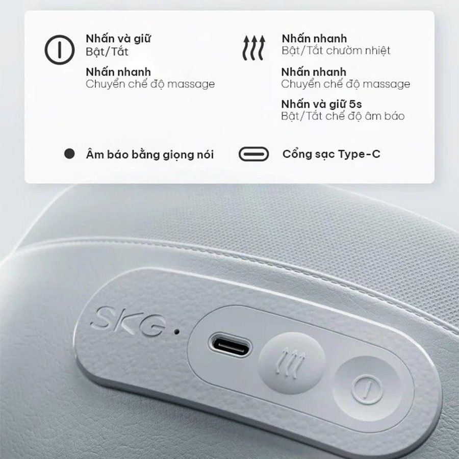 Máy massage cổ SKG N5-E giá cực ưu đãi cho dân văn phòng