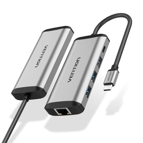 HUB chuyển đa năng Vention 6in1 Multifunction HUB - TGD (Type-C to USB ...