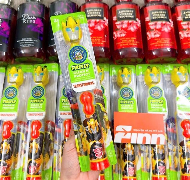 Firefly Power Protect Battery Toothbrush with Antibacterial Character ...