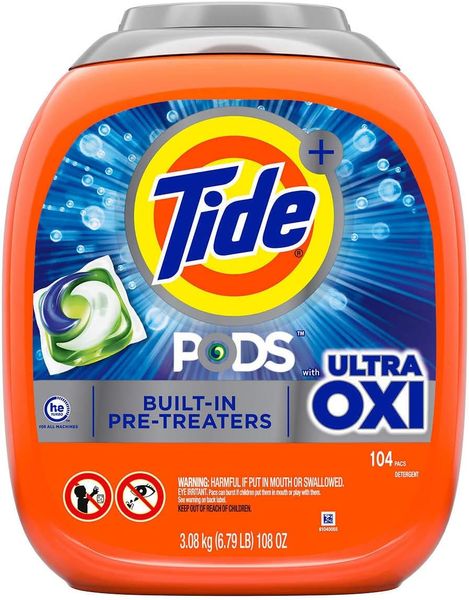 Tide Pods Ultra Oxi 104v 4 In 1 3.08kg - 108oz – FINN USA