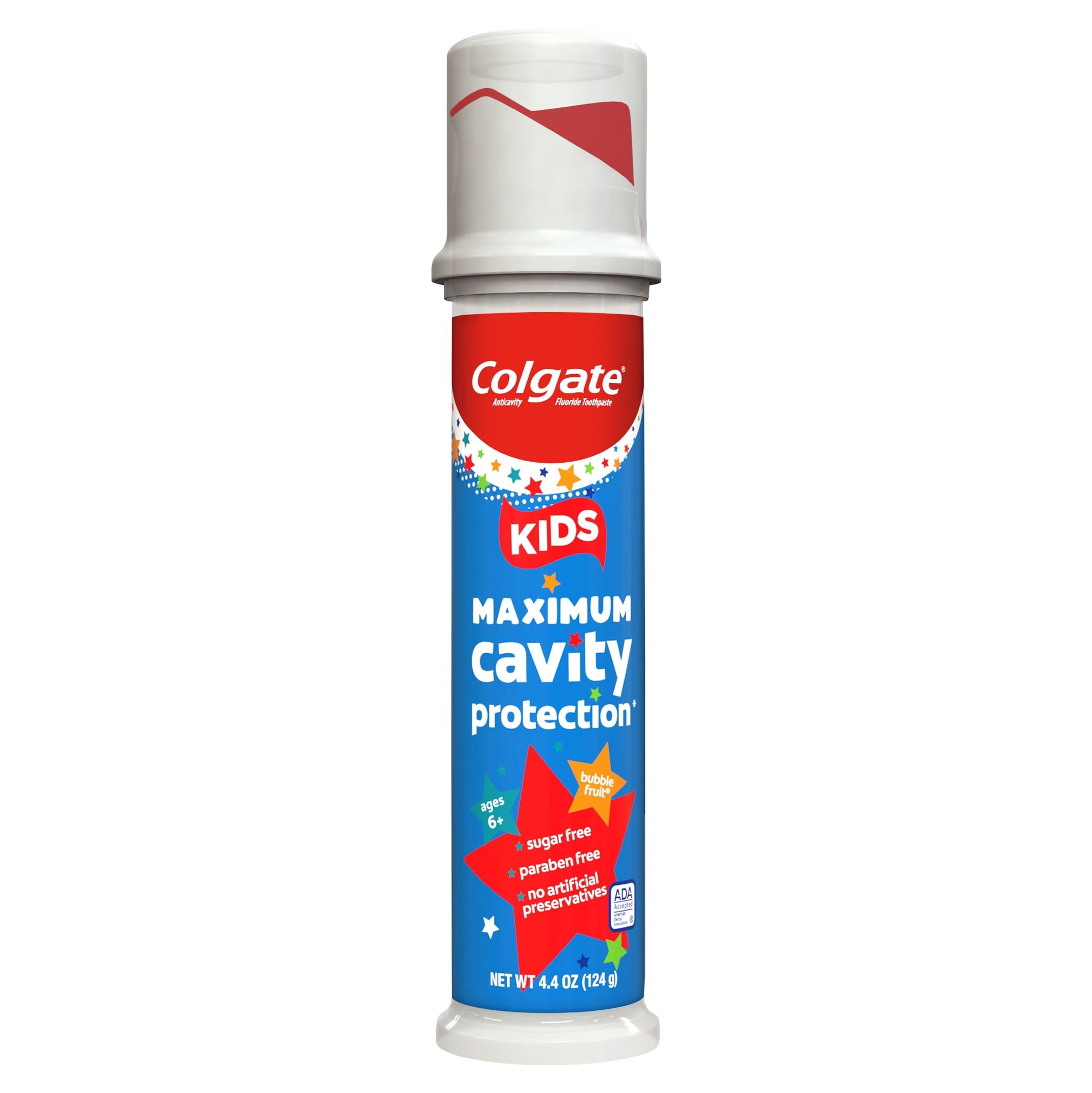 Colgate Kids Maximum Cavity Protection Pump Toothpaste - 4.4 oz 124g ...