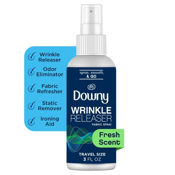 Downy Wrinkle Release Spray Plus, Light Fresh Scent, 3 Fluid Ounce ...
