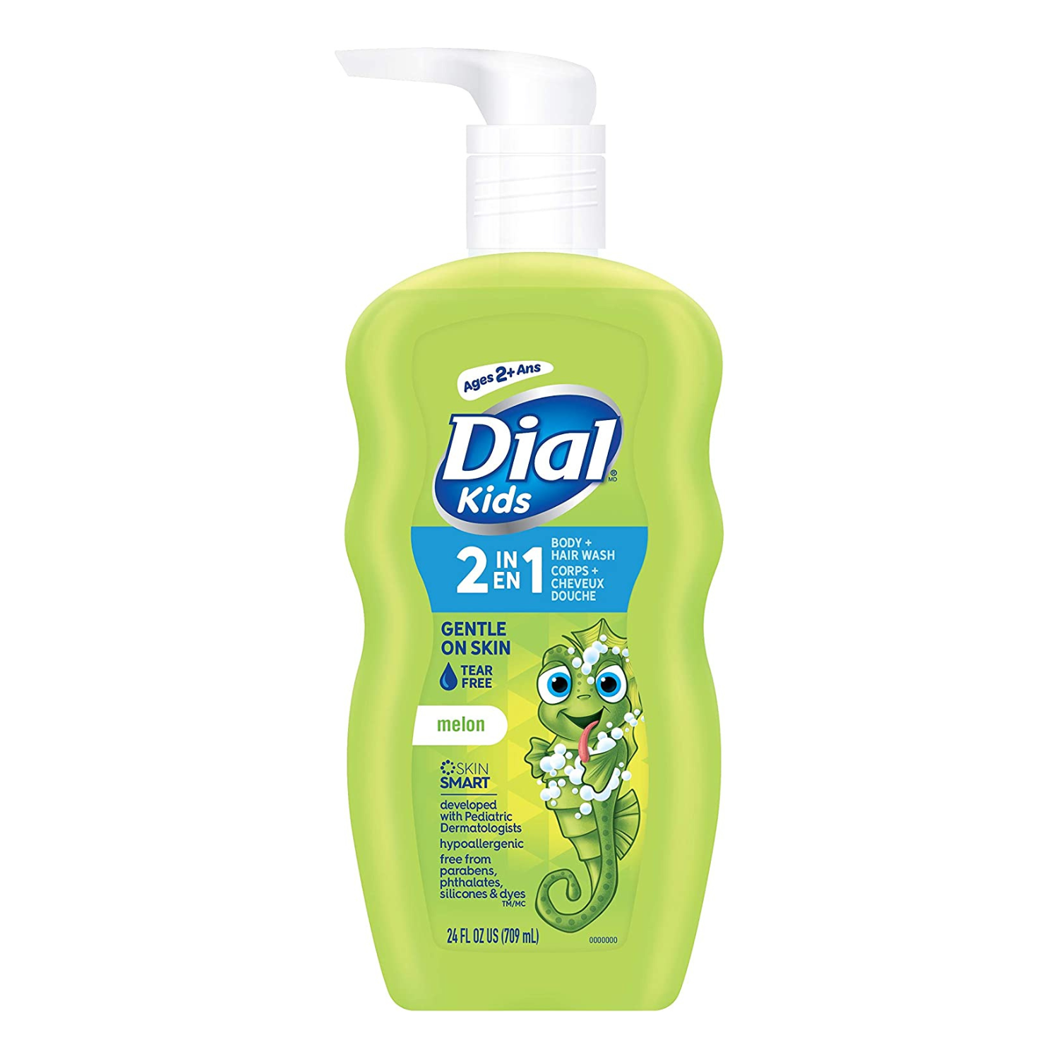 Dial Kids 2-in-1 Body+Hair Wash, Melon, 24 fl oz 709ml – FINN USA