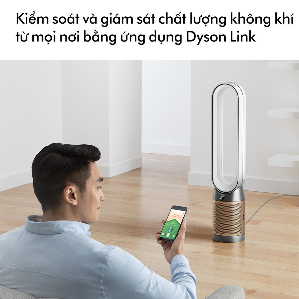 Quạt không cánh kèm lọc không khí Dyson Pure Cool Link TP09