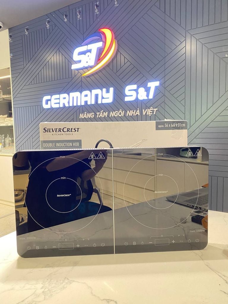 Bếp từ đôi Silvercrest nội địa Đức chất lượng cao giá tốt Germany SNT