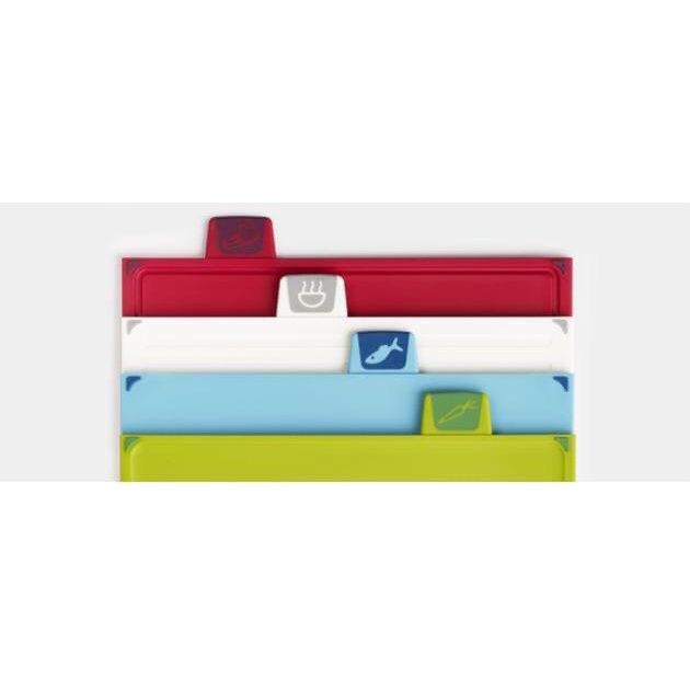 Bộ 4 thớt Joseph Joseph 60095 size XL vỏ inox - Germany S&T