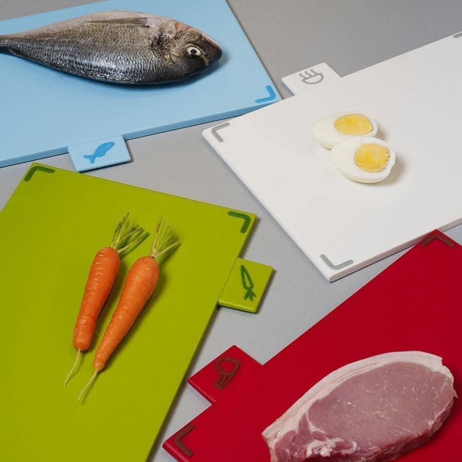 Bộ 4 thớt Joseph Joseph 60095 size XL vỏ inox - Germany S&T