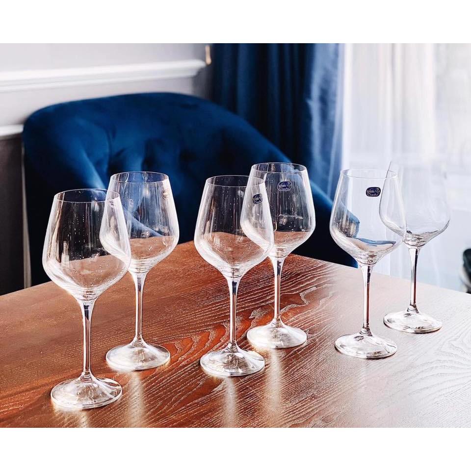Bộ 6 ly vang Bohemia Rebecca 540 ml - Germany S&T