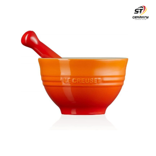 Bộ Chày Cối Lecreuset Mortar & Pestle Flame 300ml (màu cam) - Germany