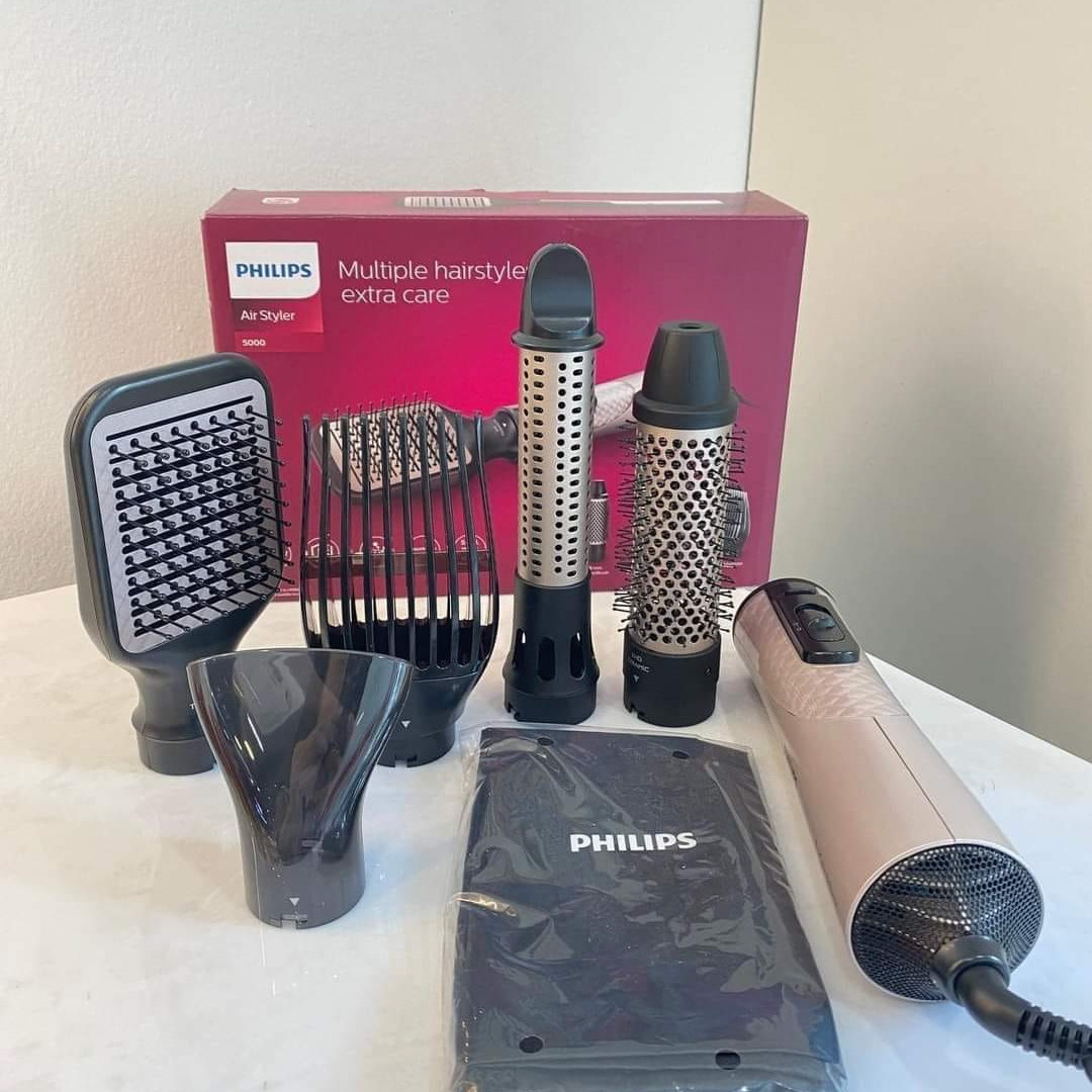 Bộ lược sấy tạo kiểu tóc Philips 5in1 series 5000 HP8657/00 - Germany