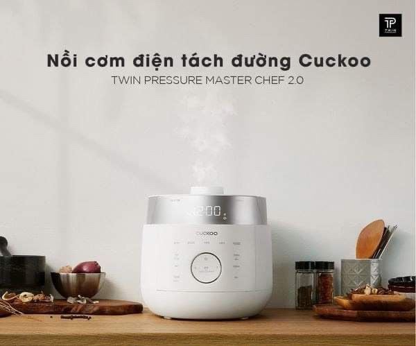 Nồi cơm điện áp suất kép Cuckoo CRP-ST1010FW 1,8 lit