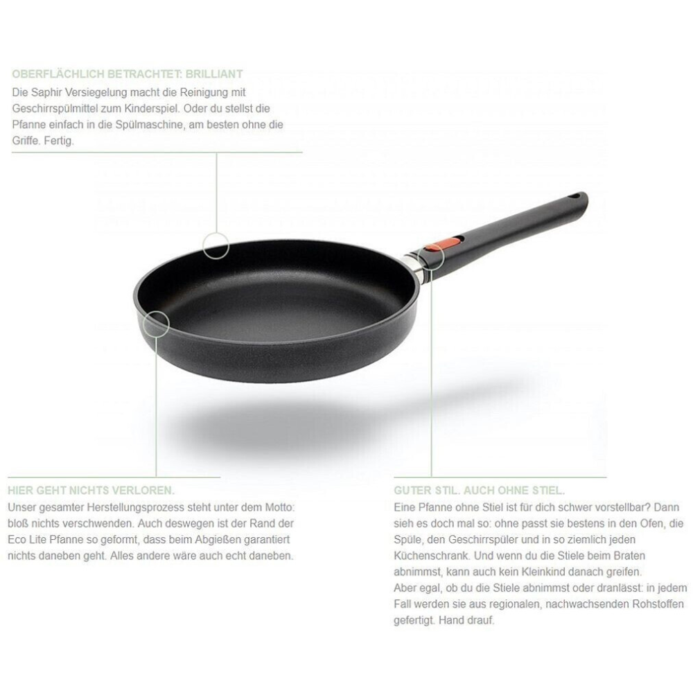Chảo rán WOLL Eco Lite Fry Pan 28 cm - Germany S&T