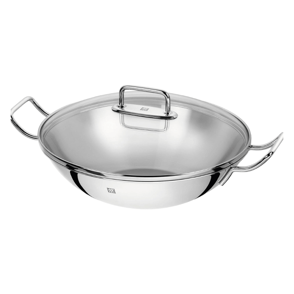 Chảo sâu lòng ZWILLING Plus Pro Wok 32cm kèm xửng hấp