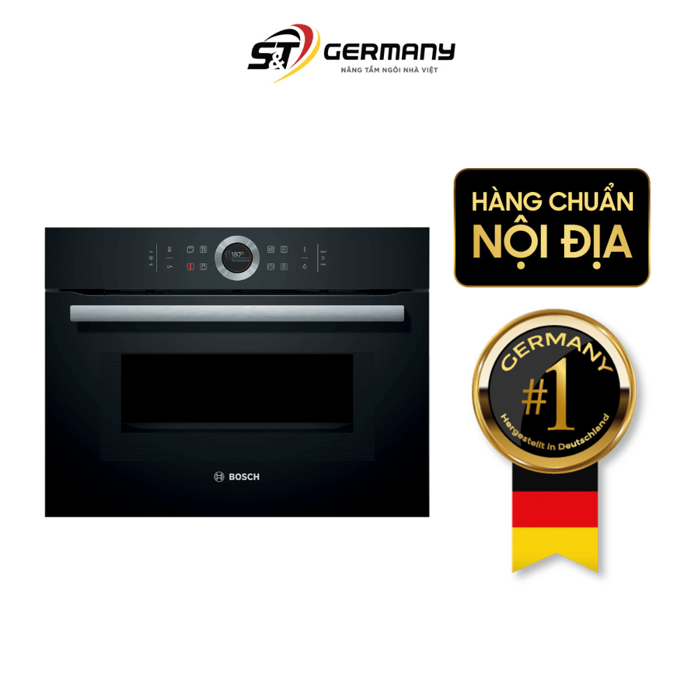 Lò nướng kèm vi sóng BOSCH CMG633BB1 serie 8