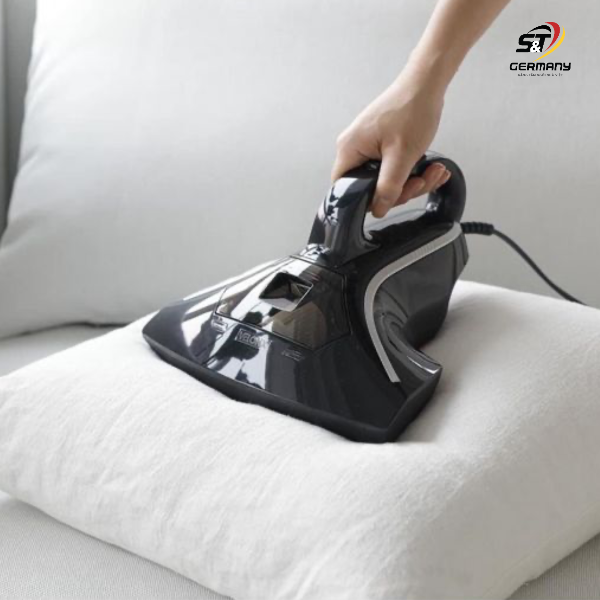 Máy hút bụi, tiệt trùng chăn ga gối nệm velonix đen - Germany S&T
