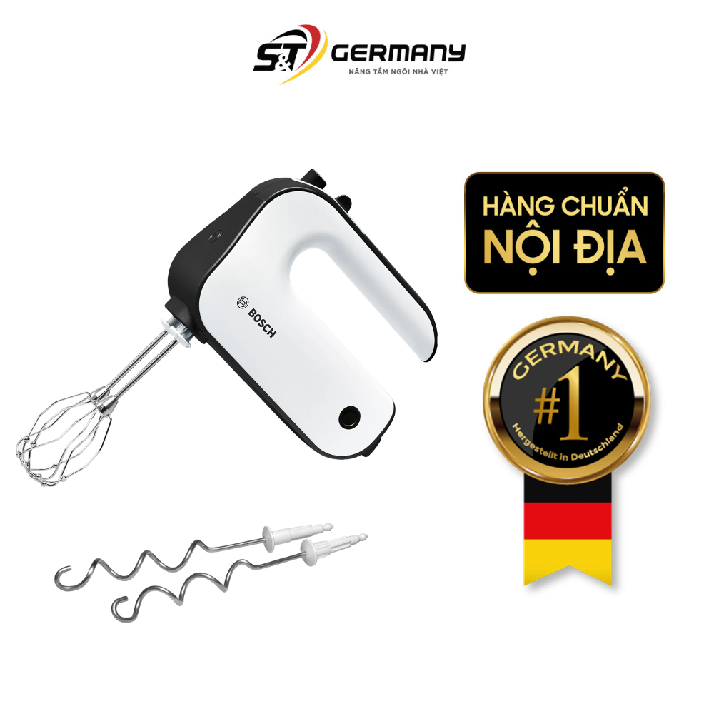 Máy đánh trứng bosch trắng MFQ4020 - Germany S&T