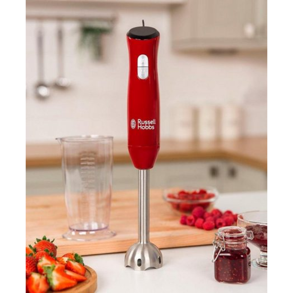 May xay cầm tay đơn russell hobbs màu đỏ kèm 1 cốc - Germany S&T
