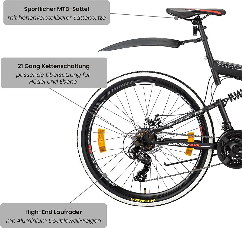 Xe đạp thể thao nổi tiếng số 1 của Đức GALANO TOXIC 26 (rất hợp với ch