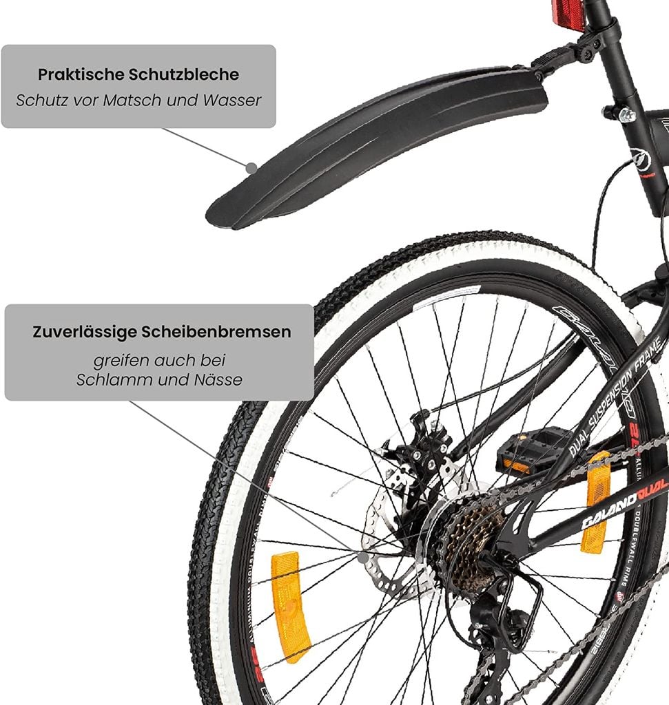 Xe đạp thể thao nổi tiếng số 1 của Đức GALANO TOXIC 26 (rất hợp với ch