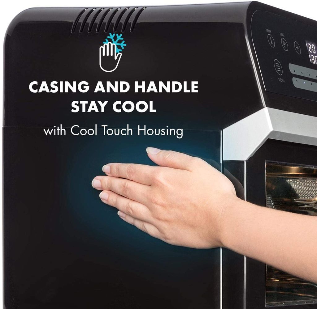 Nồi chiên không dầu Klarstein 12L màu đen - Germany S&T