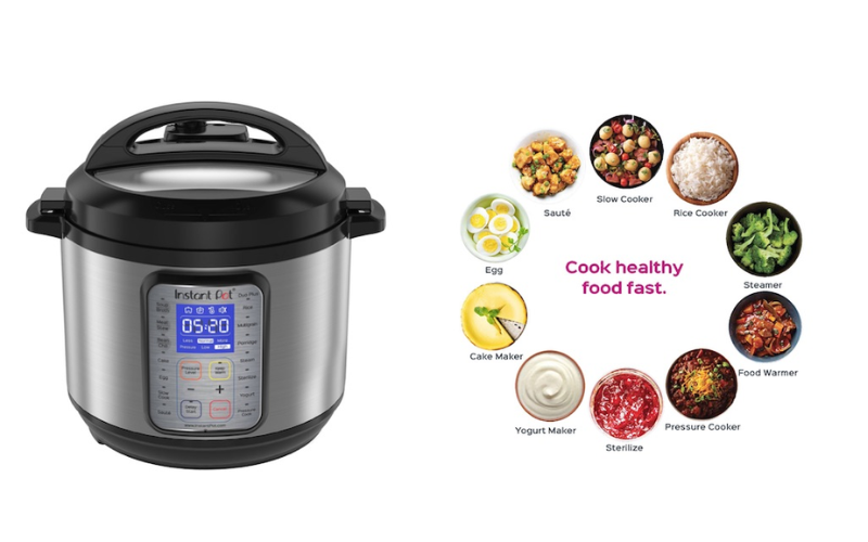 Nồi áp suất điện Instant Pot Duo 9in1 với 13 chương trình khác nhau