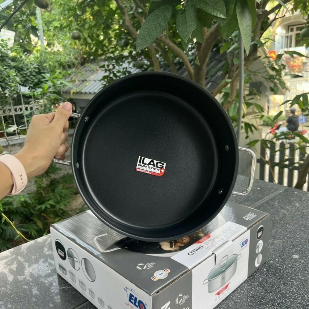 Nồi chảo đa năng ELO 28cm có vung - Germany S&T