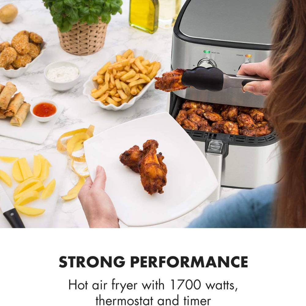 Nồi chiên không dầu Klarstein điều khiển cơ 5,4L - Germany S&T