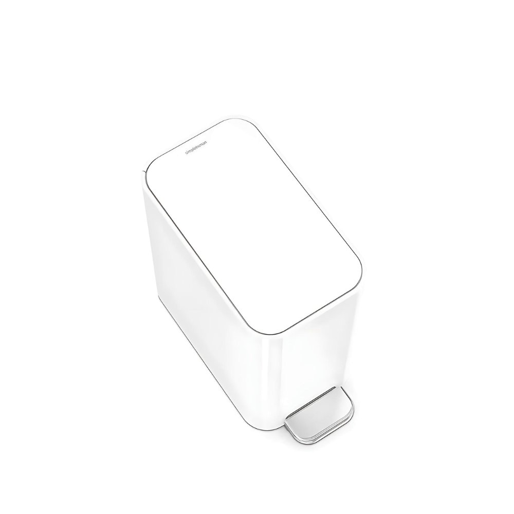 Thùng rác Simplehuman 5 lit màu trắng