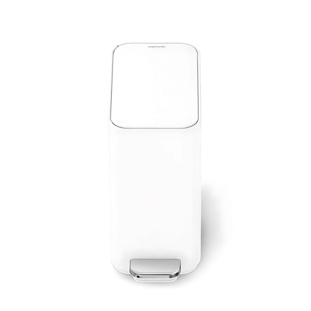 Thùng rác Simplehuman 5 lit màu trắng