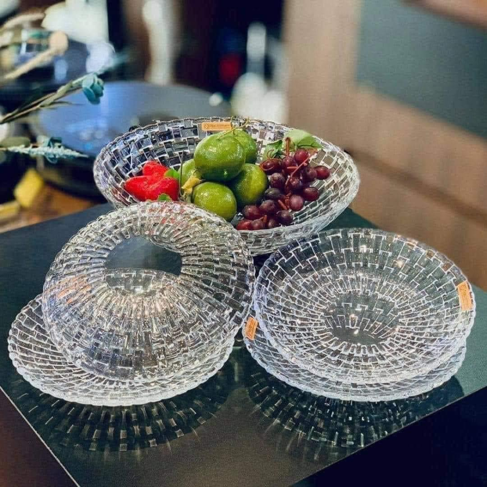 Set 5 đĩa pha lê Nachtmann Bossa Nova 98369 | Germany S&T