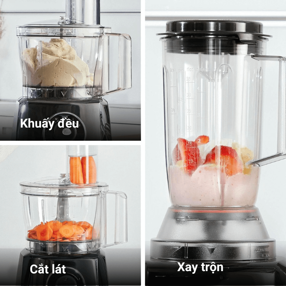 Máy xay đa năng BOSCH MultiTalent3 MCM3201B – đa dụng, hiện đại