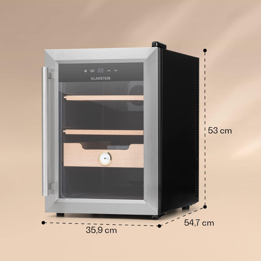 Tủ bảo quản Cigar Klarstein 37l - Germany S&T