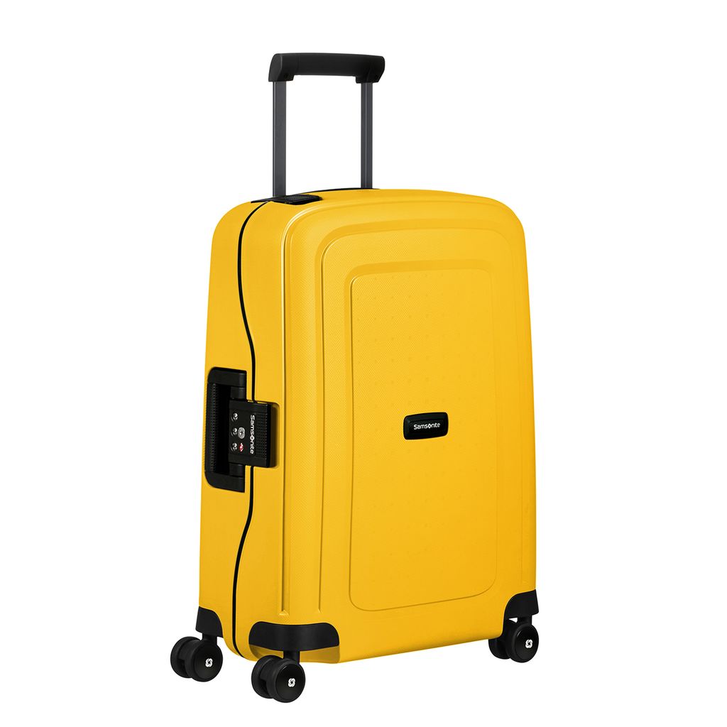 Vali Samsonite S cure size 28 (màu vàng) made in EU - Germany S&T