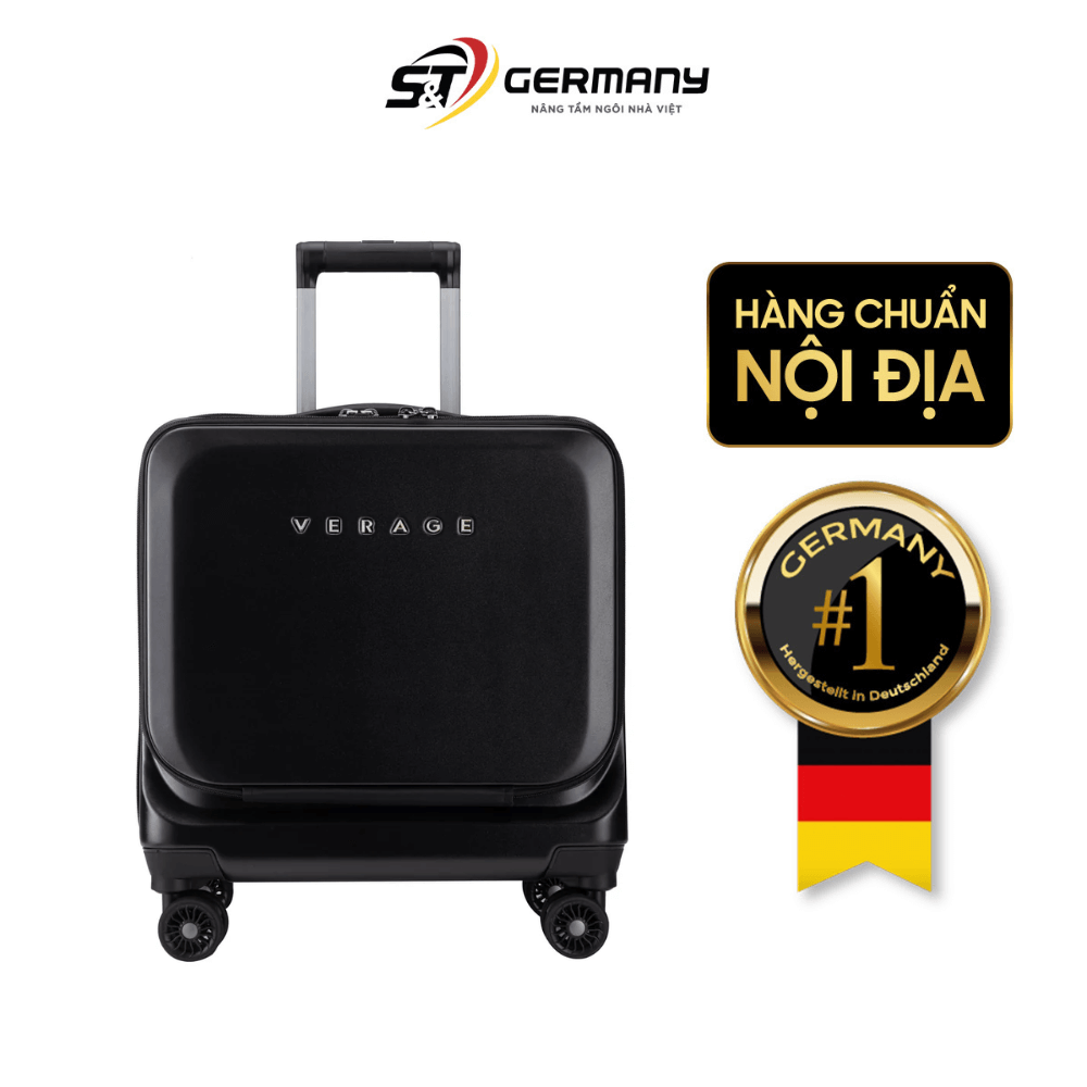 Vali doanh nhân VERAGE 17" model 2024 màu đen