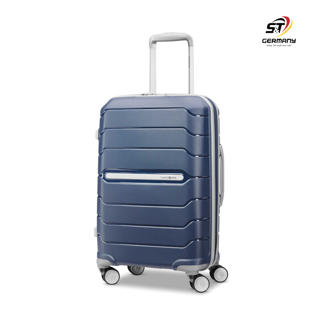 Vali Samsonite Freeform siêu bền size 20 màu xanh đậm (xanh navy)