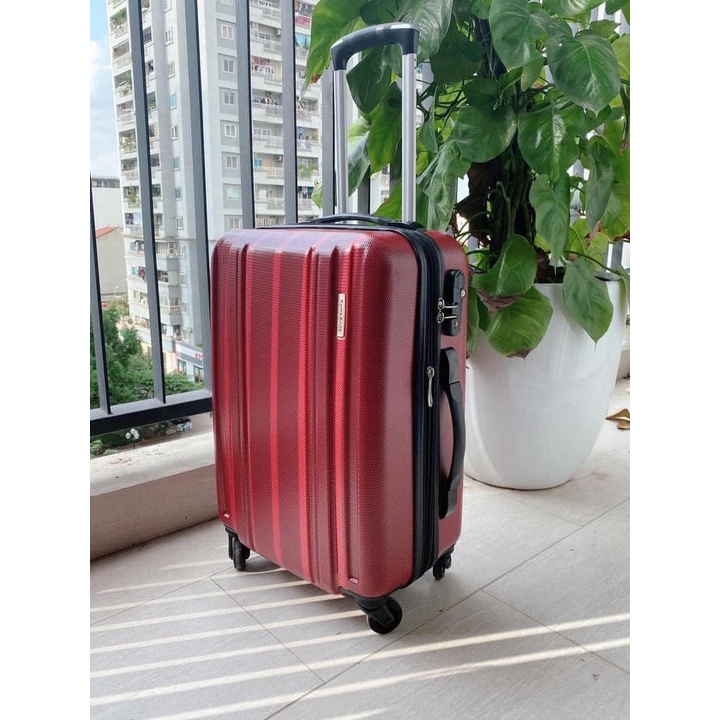 Valy samsonite carbon đỏ - Germany S&T