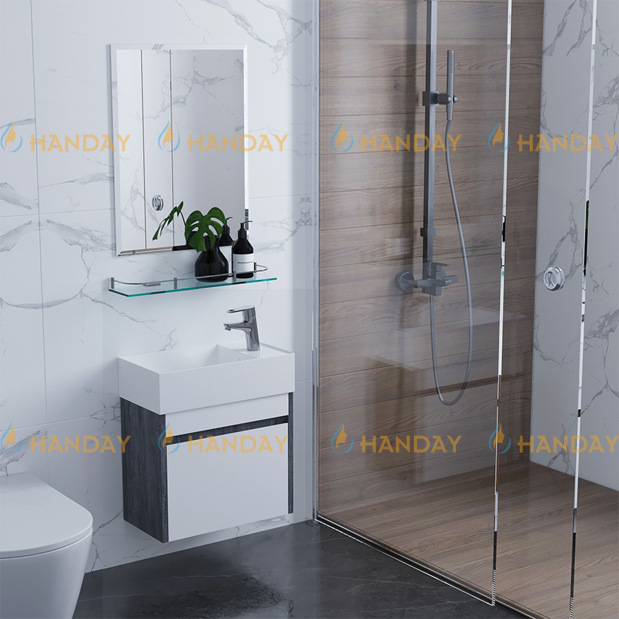 Bộ Tủ Lavabo PVC Mini Handay Chống Nước Chống Mối Mọt Tuyệt Đối TH4525 ...