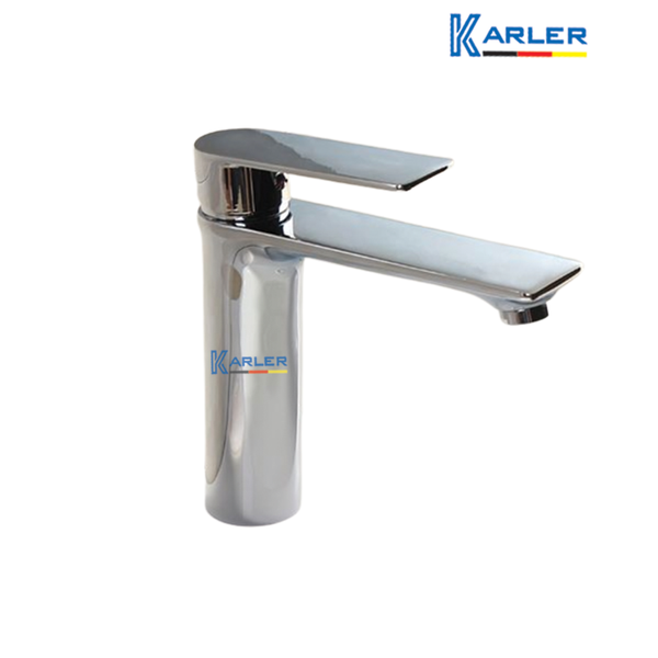 Vòi Lavabo Nóng Lạnh Đồng Thau Phủ Crom 2 Tấc Ống Tròn Cao Cấp Karler – Kho Thiết Bị Vệ Sinh ...