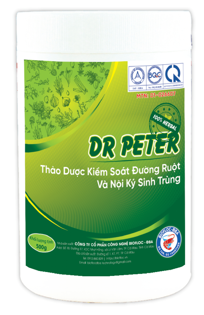 Dr Peter – Biofloc - ĐBA
